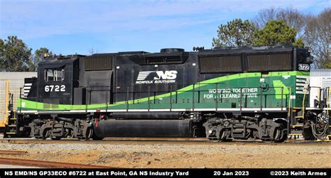 Ns Diesel Locomotive Roster Emdns Gp33eco Nos 6700 6729