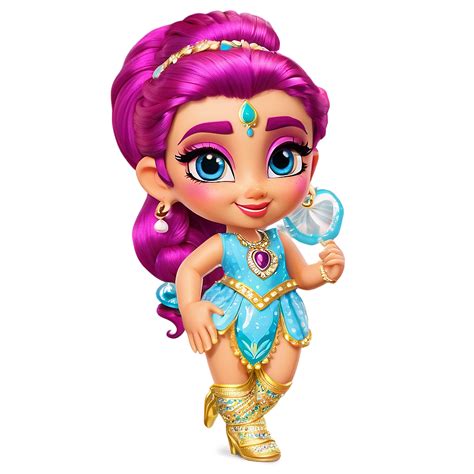 Shimmer And Shine Rainbow Zahramay Png Cpp13 Png Image