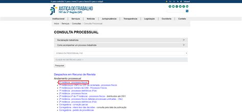 Como Consultar Processo Trabalhista Passo A Passo Bt Crédito