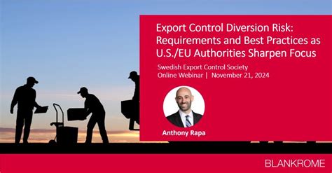 Jennifer Achilles On Linkedin Export Control Diversion Risk Requirements And Best Practices As