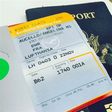Lufthansa Ticket