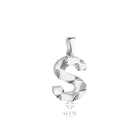 14k Gold Initial Necklace Textured Initial Pendant Personalized
