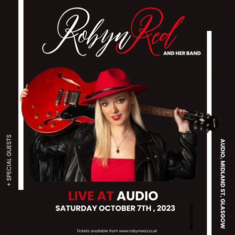 Robyn Red Singer Songwriter Listen Now