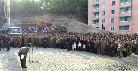 Pyongyang Issues Rare Apology After Apartment Building Collapses The