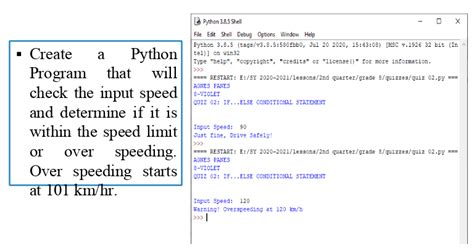 answered python that will check the input speed… bartleby