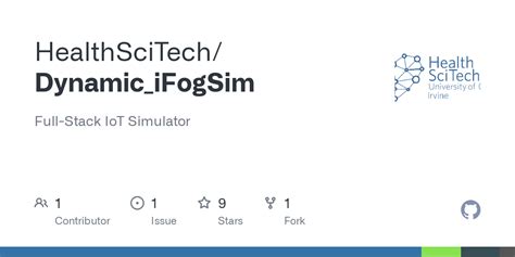 Github Healthscitechdynamicifogsim Full Stack Iot Simulator