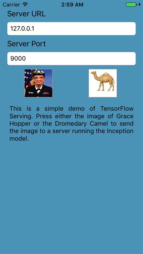 Github Mountaintom Tensorflowserving Inceptionclient A Simple Demo Of Tensorflow Serving For