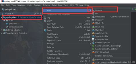 Idea创建多模块springboot项目、导入多模块、删除多模块一个模块被多个springboot项目导入 Csdn博客