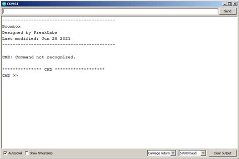 Configuring BoomBox BoomBox Configuring BoomBox BoomBox