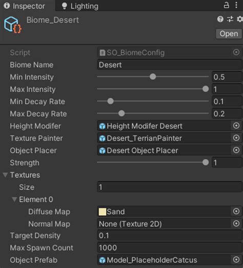 Biome Based Procedural Terrain