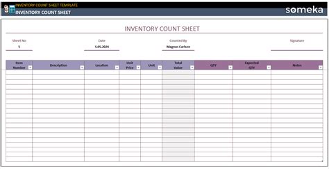 inventory count instructions template at maria baum blog