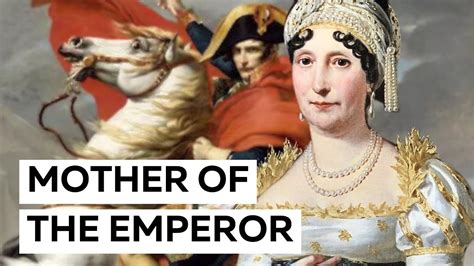 Napoleons Mother Letizia Bonaparte Youtube