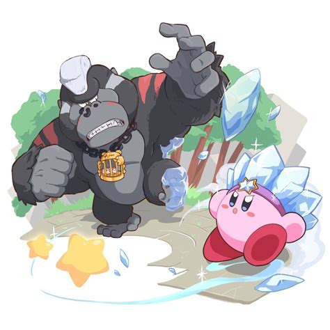 Poyo Party Gorimondo Ice Kirby Kirby Waddle Dee Kirby Series Kirby And The Forgotten