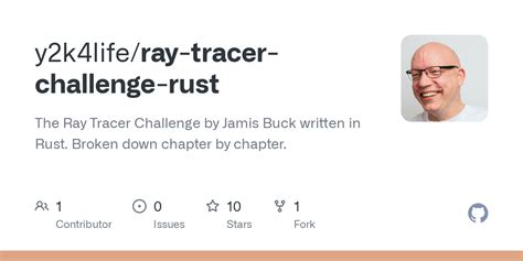GitHub Y K Life Ray Tracer Challenge Rust The Ray Tracer Challenge By Jamis Buck Written In