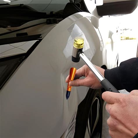 자동차 차체 덴트 제거 수리 도구 키트 덴트 제거 탭 다운 도구 덴트 리프터 풀러 대형 소형 딩우박 9 피스 자동차 수리 도구