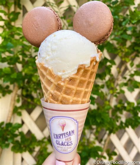 How To Create Your Own Mickey Mouse Ice Cream In Epcot The Disney