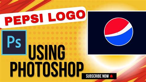 How To Create Pepsi Logo Using Photoshop Ps Youtube