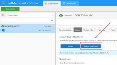 How To Restart A Remote PC In Safe Mode With Networking