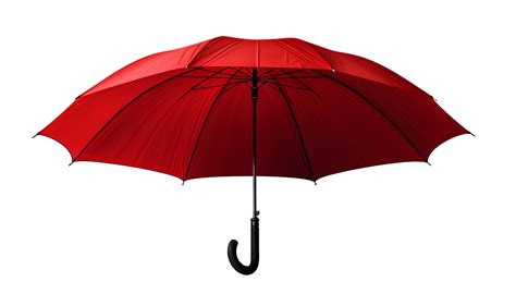Ai Generated Red Umbrella Png Umbrella Isolated Red Umbrella For