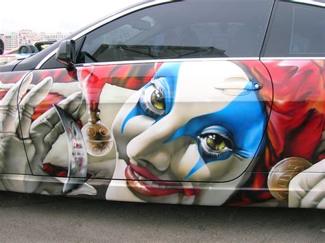 Стоимость аэрографии на авто: что влияет на цену