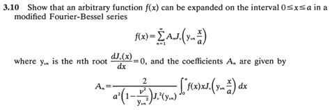 Solved 3 10 Show That An Arbitrary Function F X Can Be