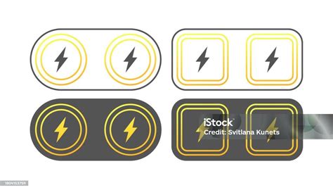 번개 표시기 아이콘 평면 노란색 원형의 번개 사각형 디자인용 번개 벡터 아이콘 0명에 대한 스톡 벡터 아트 및 기타 이미지 0명 Brand Name Smart