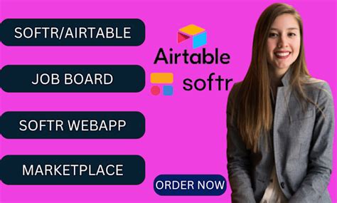 Build Airtable Softr Webapp Job Board Client Portal Marketplace By