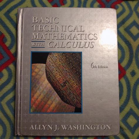 Basic Technical Mathematics With Calculus By Allyn J Washington Hardcover Pangobooks