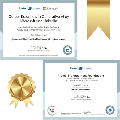 Deven Siddhpura On Linkedin Projectmanagement Generativeai Microsoft Linkedinlearning