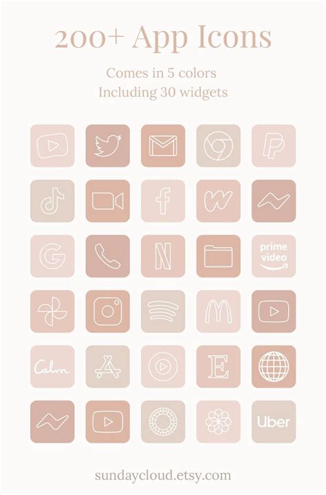 Free Aesthetic Iphone App Icons Artofit