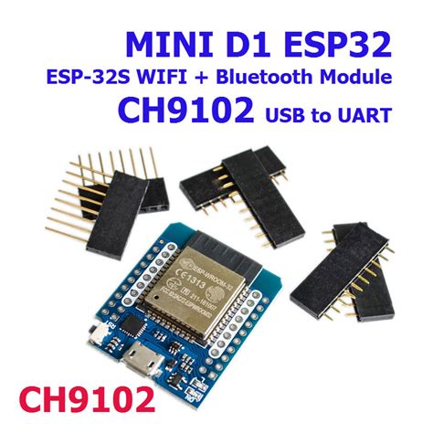 ch9102 mini d1 esp32 esp 32s wifi bluetooth module ch9102 uart ขาย arduino อุปกรณ์ฯ esr