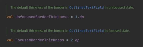 How Change OutlineTextField Border Width In Android Jetpack Compose Stack Overflow