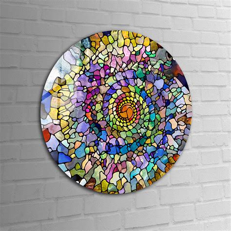 Stained Glass Window Glass Wall Art Glass Home Wall Decor T