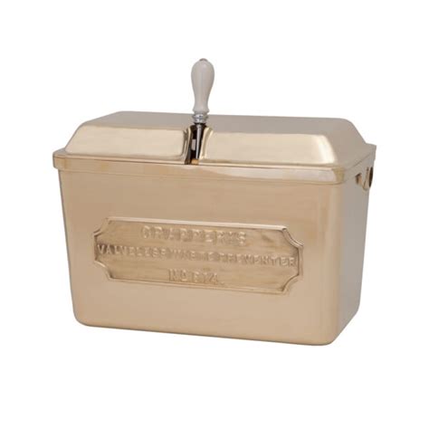 Low Level Solid Brass Cistern Thomas Crapper