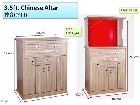 Chinese Altar 35ft 107cm Prayer Table Altar Table Wooden Altar