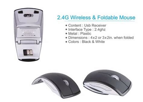 Folding Wireless Mouse At ₹ 195 Piece Wireless Mouse In New Delhi Id 21237648512