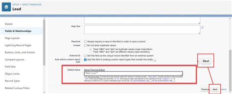 how to set default value for text field in salesforce
