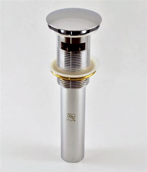 Push Pop Up Sink Drain With Overflow Broadway Vanities