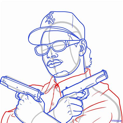 How To Draw Eazy E Eazy E Step Cartoon Drawings Tupac Artwork Pencil Drawings Of Girls
