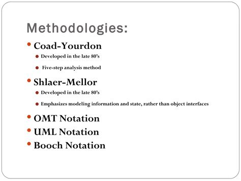 Module 3 Object Oriented Data Models Object Oriented Notations Ppt