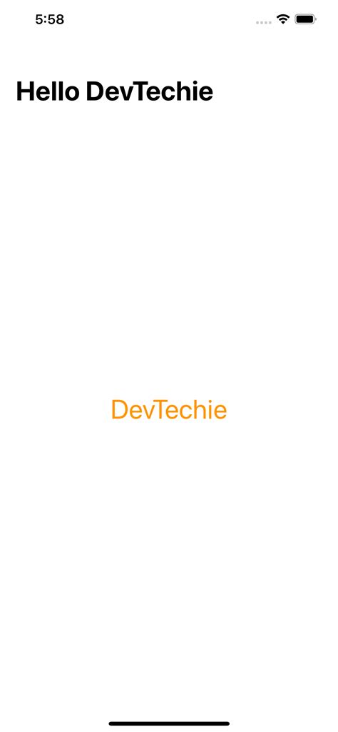Navigation View In Swiftui