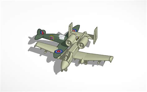 3d Design Spitfire Tinkercad