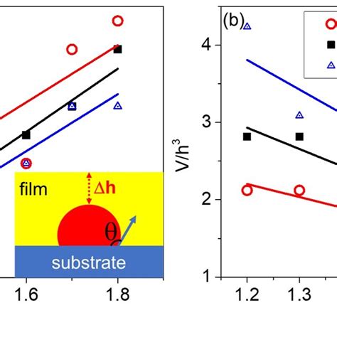 Equilibrium Shape Of Voids At A Film Substrate Interface With E S
