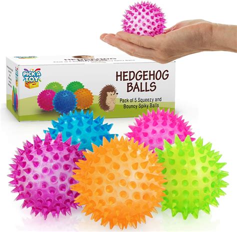 Squishy Stress Relief Sensory Toys Fidget Spiky Ball 5