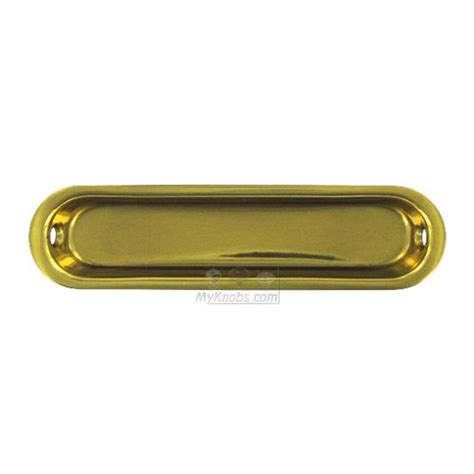Solid Brass Flush Pulls Collection Solid Brass 4 X 1 Flush Pull In Brushed Chrome By Deltana