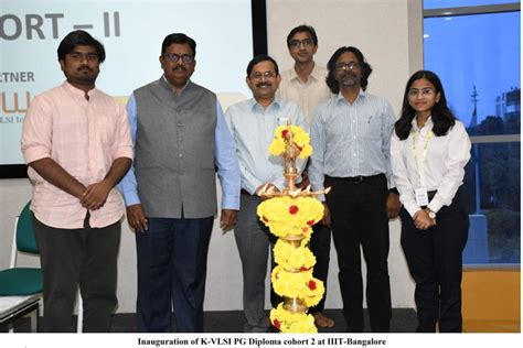 Iiit Bangalore Inaugurates K Vlsi Pg Diploma Cohort 2 Finger Print News
