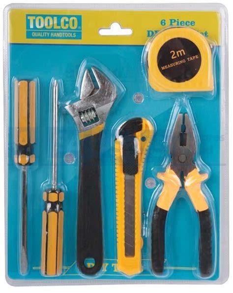 Hand Tool Set 6pcs Diy 150mm Combination Pliers 2 X S Driver Accessories Spares Centre