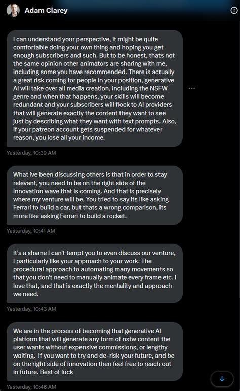 GIFDOOZER On Twitter If You Like Being A NSFW Content Creator Don T Feed Algorythms For A