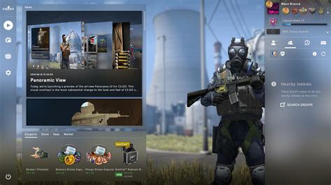 Cs Gos Ui Update Is A Needed Upgrade Pc Gamer
