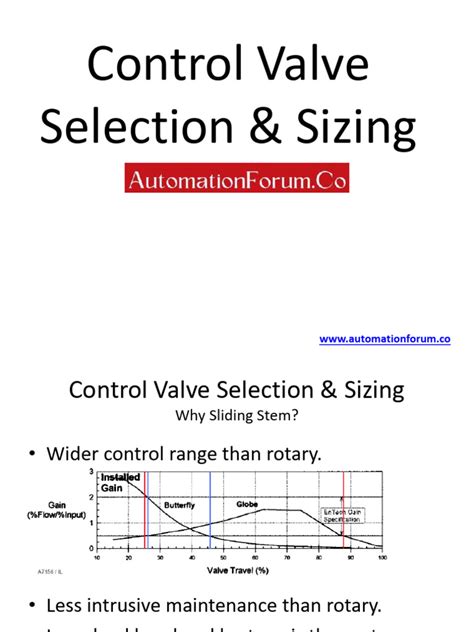 Control Valve Selection Sizing Pdf Valve Pump